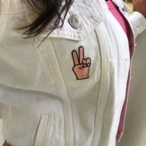 GAP | Jackets & Coats | Custom Erase The Hate Denim Jacket | Poshmark